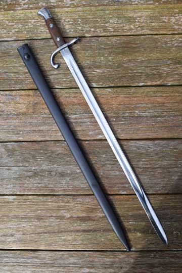 Belgium: Belgian M 1893 NCO sabre bayonet. ABCN1619-2)(K439)(JN0)