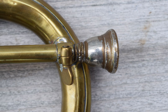 Miscellaneous: Dutch Military cornet by C. MAHILLON, unit marked.