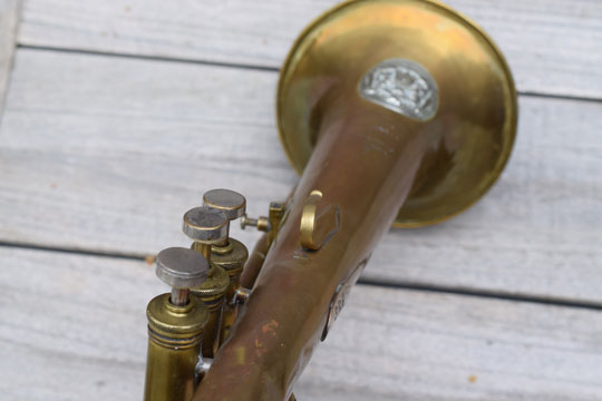 Militaria/ Others: Dutch Military cornet by C. MAHILLON, unit marked.