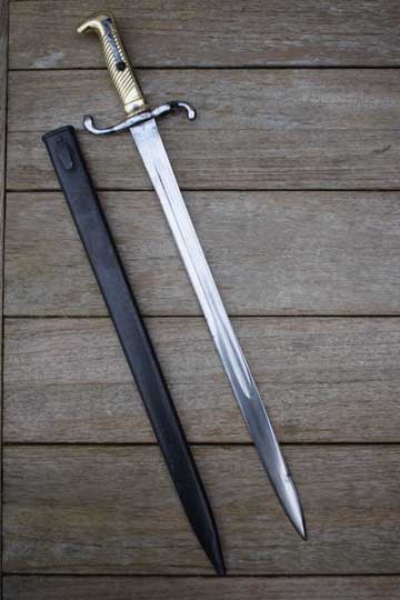 Germany: German (Prussian) M 1871 bayonet by ALEX.COPPEL-SOLINGEN. Unit ...