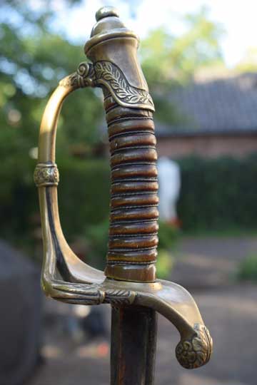 Swords of the Netherlands: Dutch infantry officers sword M 1852 by Wm ...