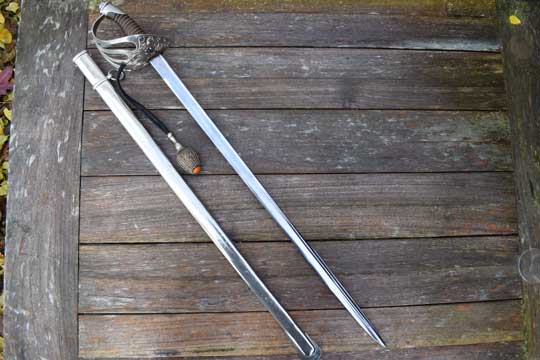 Swords of the Netherlands: Dutch infantry officers sword M 1897 by W.K ...